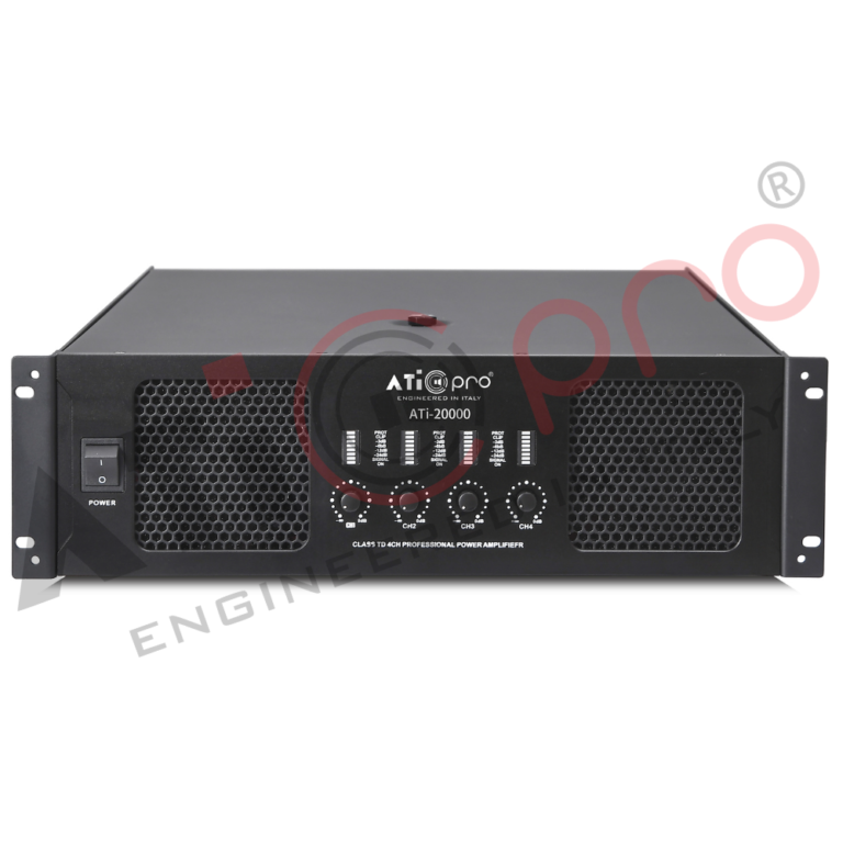 4 Channel 10800 Watt Dj Amplifier Model ATI 20000 - DJ Amplifier India