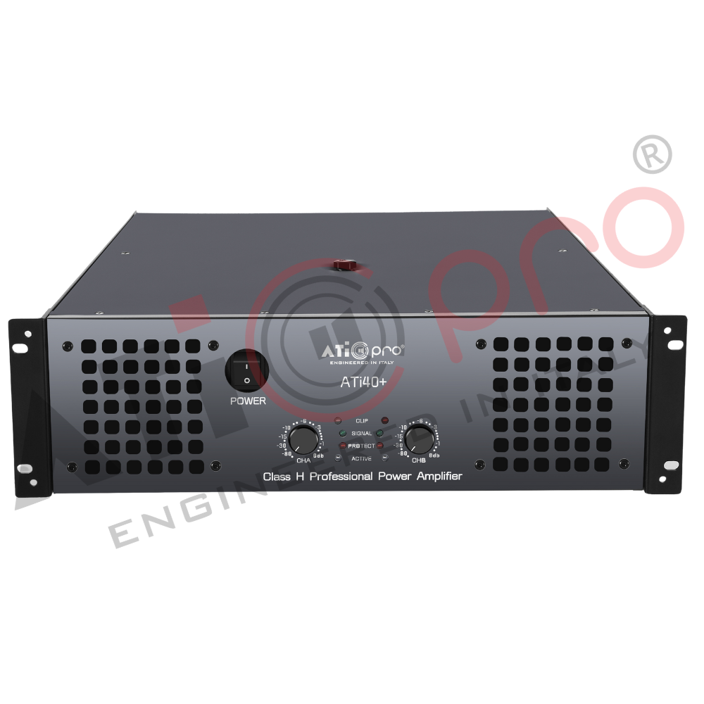 Class H Professional Power Amplifier 7200 Watt Model ATI 40+ - DJ ...